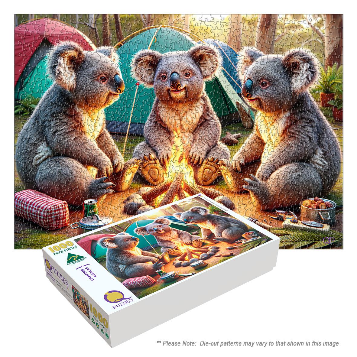 Aussie Animals Camping - Koalas (Landscape) – JDP Gallery
